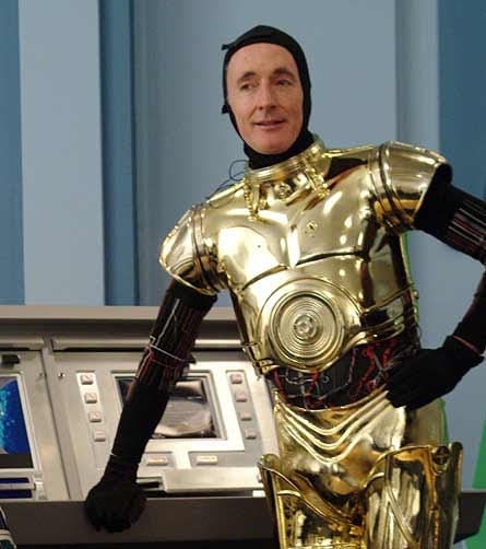 STAR WARS AFICIONADO WEBSITE: BEHIND THE SCENES: THE GOLDEN MAN!