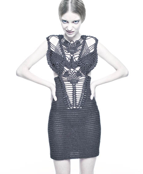 Fashion and Flora.: Sandra Backlund the Knitwear Wonder....