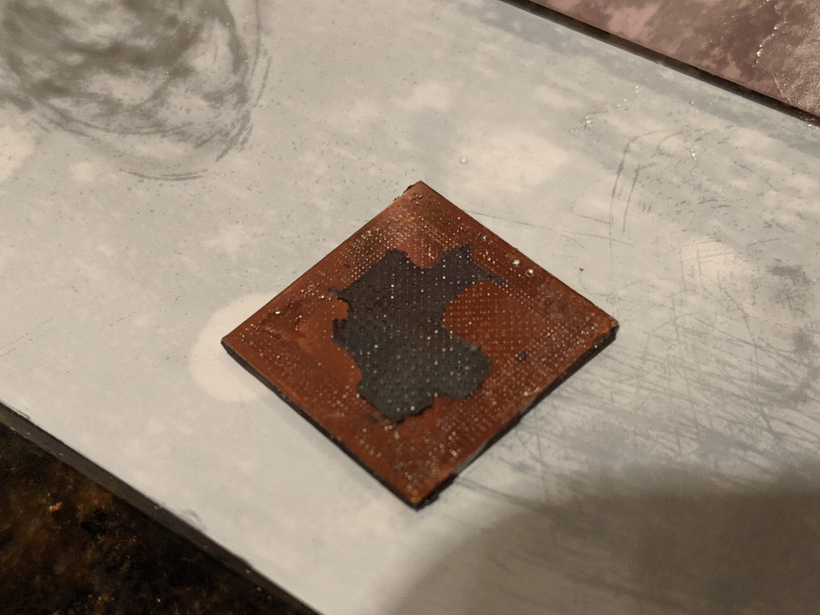 Undocumented Code: Failed Attempt to Lap GPU Dies