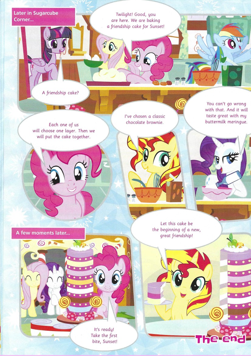 Equestria Daily - MLP Stuff!: New Magazine Comic Starring Sunset ...