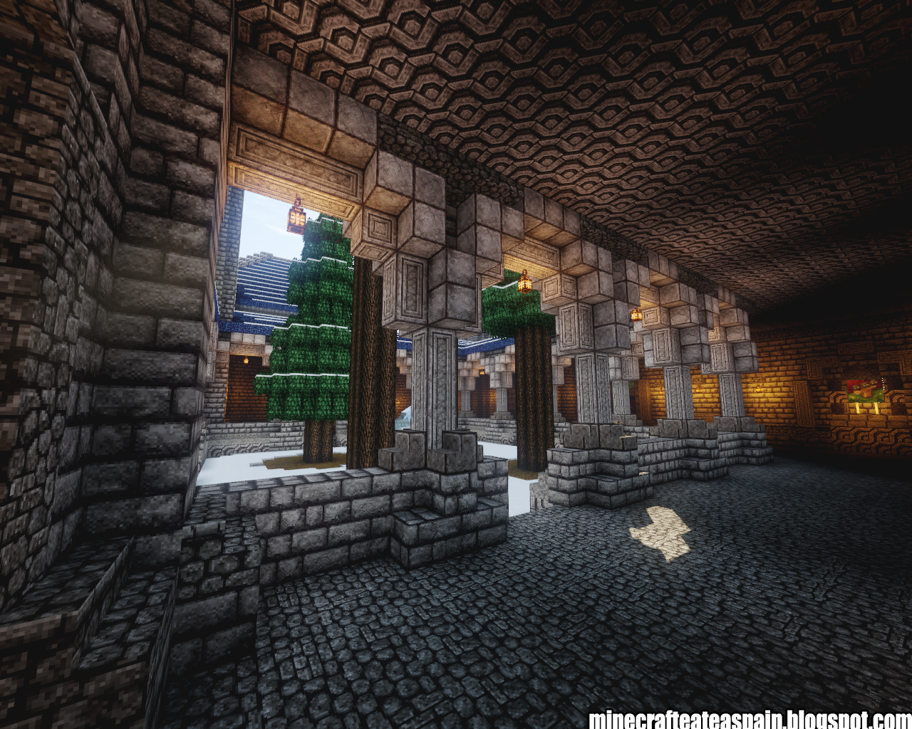 Creaciones Minecrafteate: Reino de Noriland, Castillo-Palacio en Minecraft.