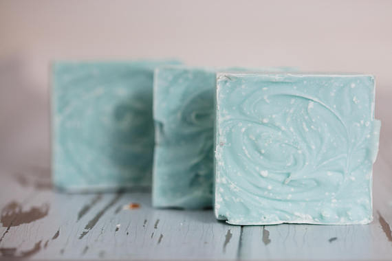 The Soap Bar: Summer Blue Handmade Soap