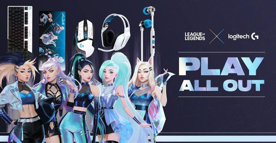 Logitech G x KDA bộ sưu tập gaming gear ấn tượng với chất lượng đỉnh ...