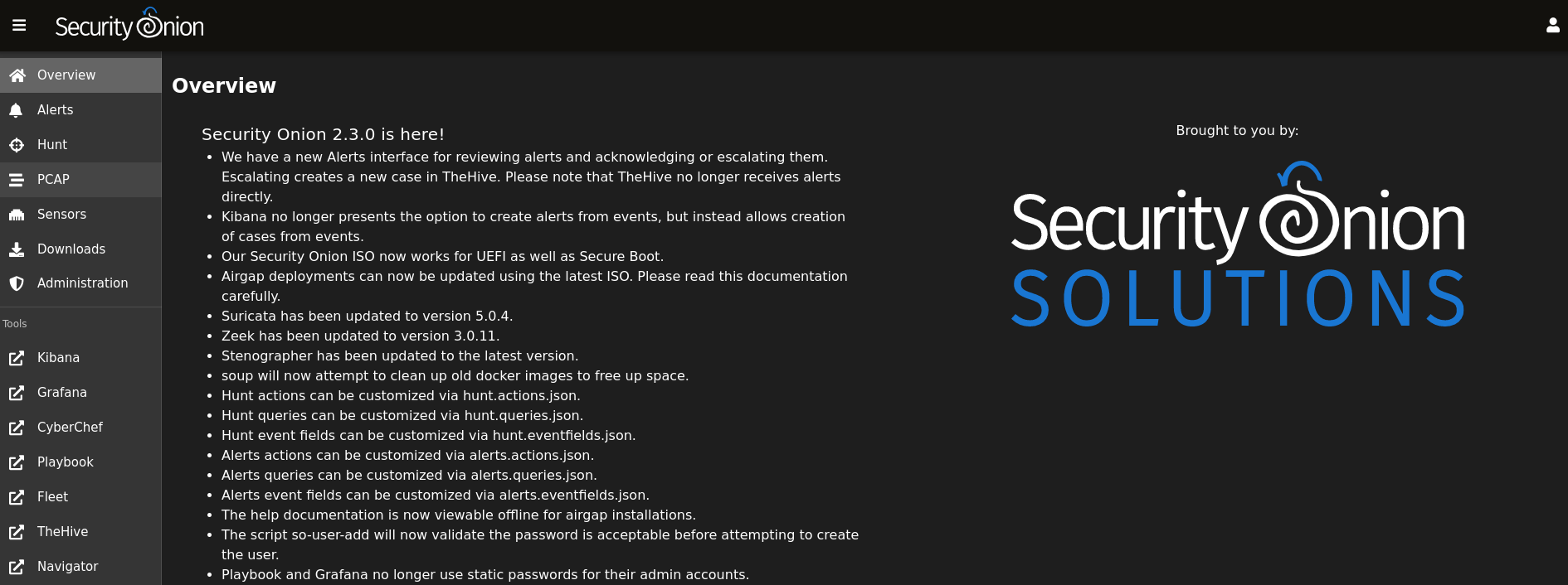 Security Onion: Security Onion 2 Has Reached General Availability (GA)!