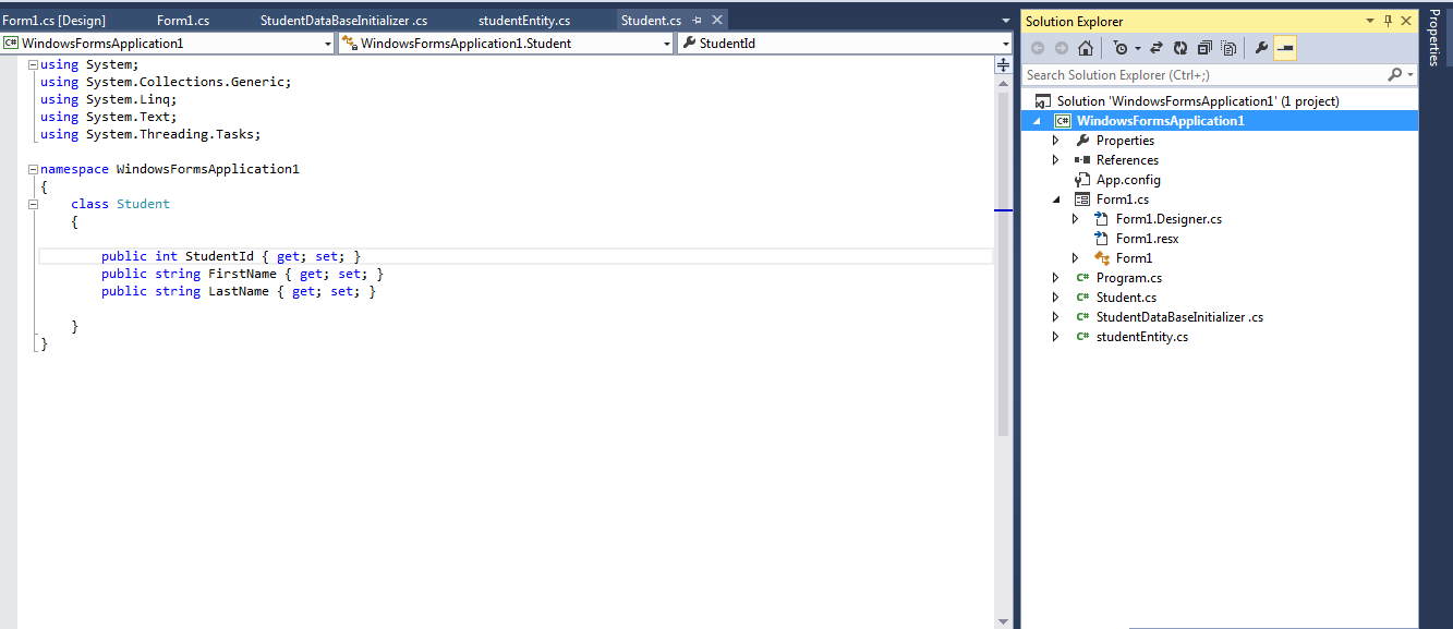 Dot Net Interview Question Seed Database In Entityframework