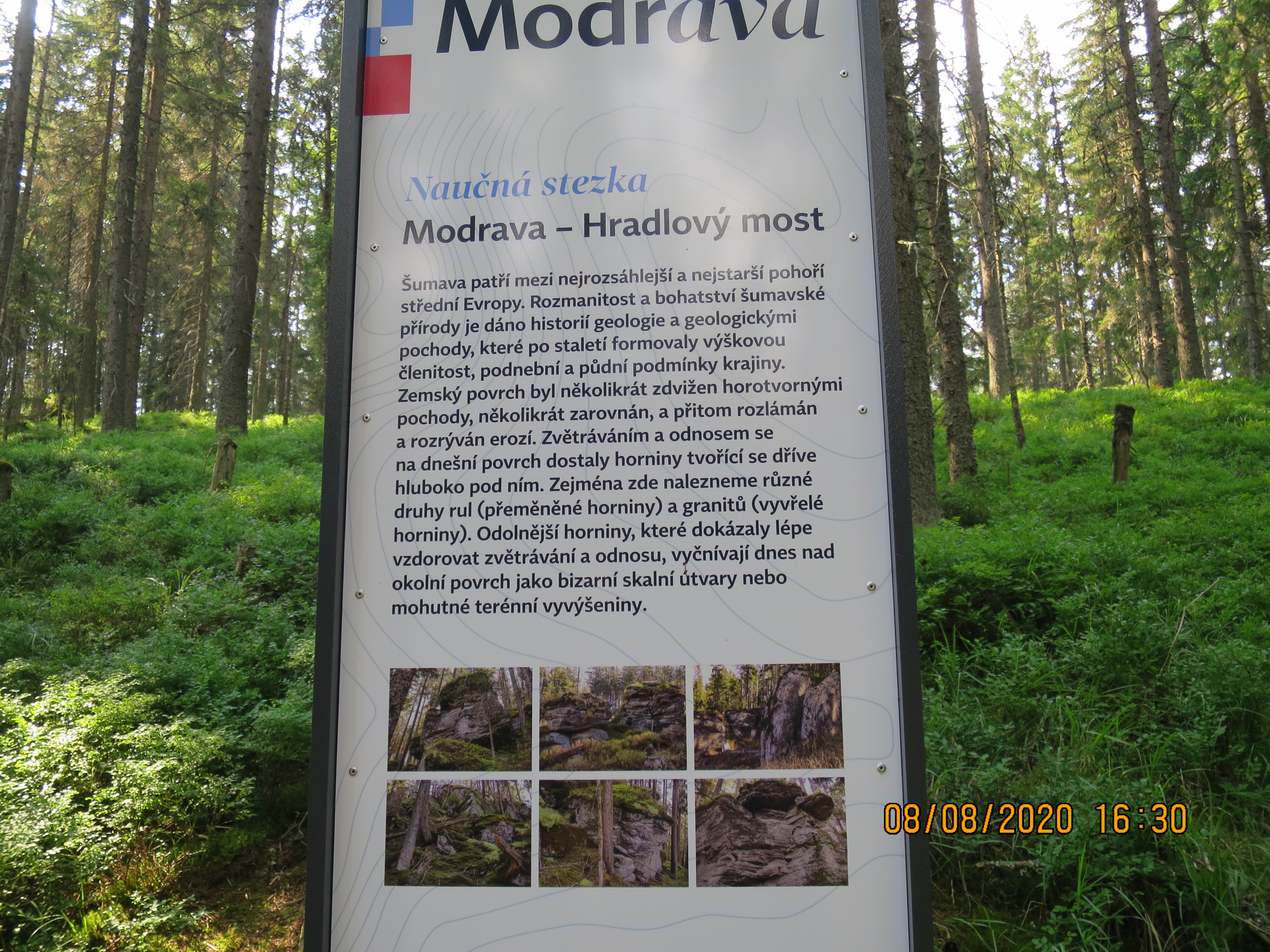 MODRAVA - HRADLOVÝ MOST (RECHLE) - MODRAVA