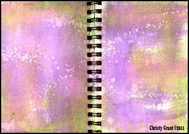 Aileen's Musings: Christy's Color Mists Background Pages