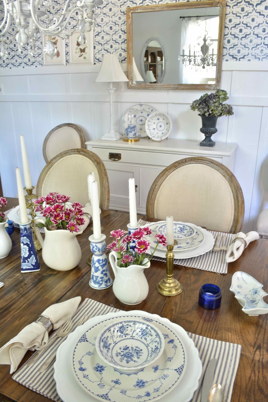 Let's Add Sprinkles: Five Uses For Ticking Striped Fabric