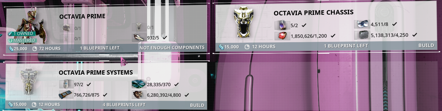 Ackbar's Tenno Report: Review: Octavia (Prime) [U30.3.5]