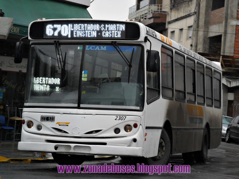 Colectibus - Zona de Buses: LINEA 670