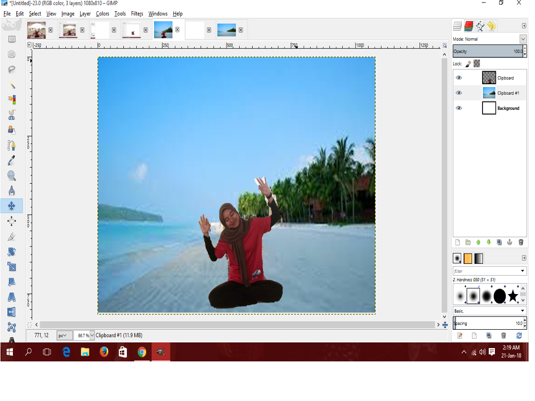 LITTLE REBEL : PENGEDITAN IMEJ