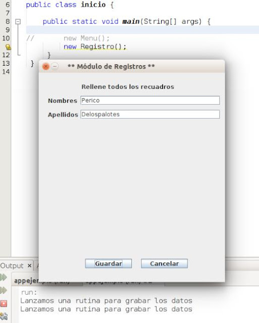 TutorialesJosem: Como Crear Ventana Java manualmente facilmente y sin ...