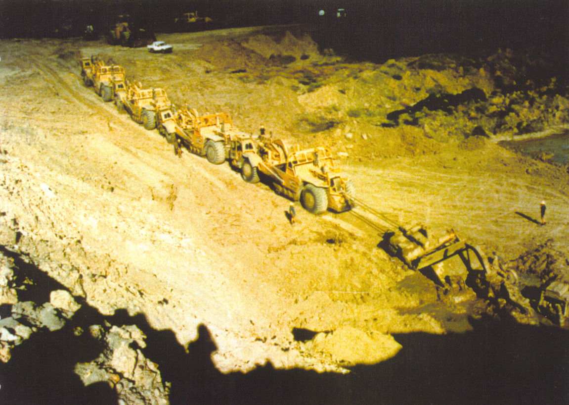 Mining Mayhem: Scraper in Mud