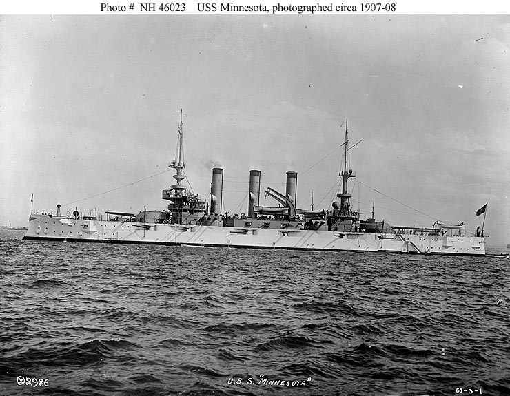 Naval Warfare: USS Minnesota (BB-22)