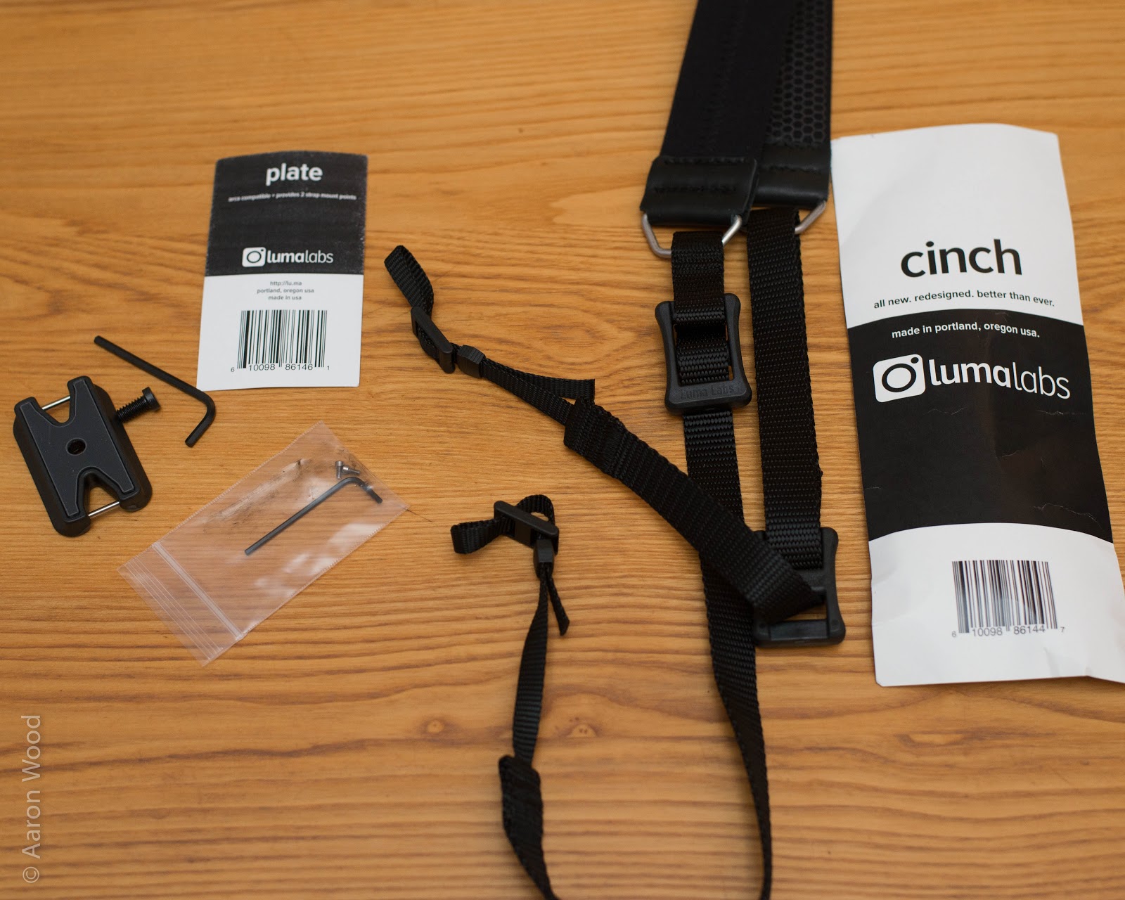 Burnt Chrome: Luma Cinch Camera Strap