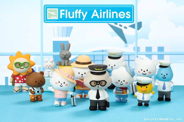 Fluffy House Presents FLUFFY AIRLINES For Shanghai Toy Show 2019 Debut
