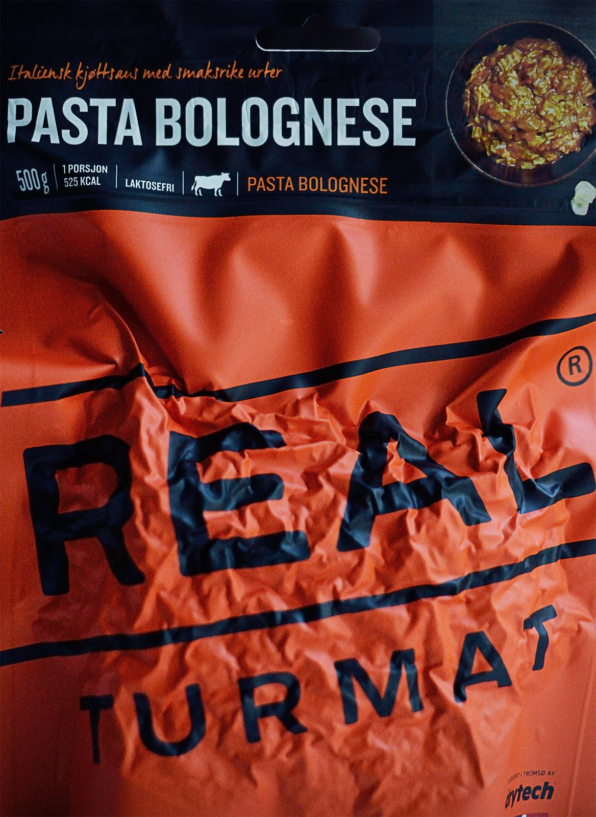 VÄKISIN LUONTOON: Real Turmat Pasta Bolognese