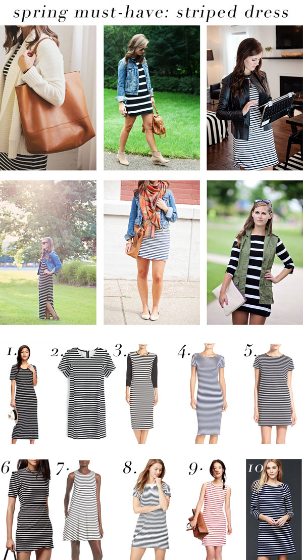 spring must-have: striped dress! | The Good Life For Less | Bloglovin’