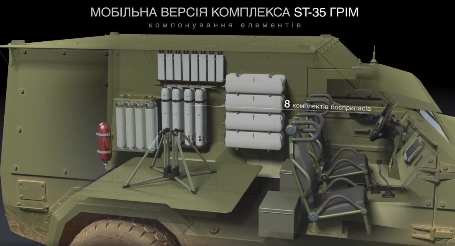Презентація безпілотного авіаційного комплексу ST-35 «Грім»