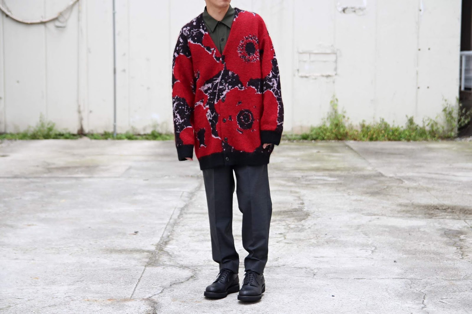 LAD MUSICIAN / ラッドミュージシャン「MOHAIR WJQ KNIT BIG CARDIGAN」 - input staff blog