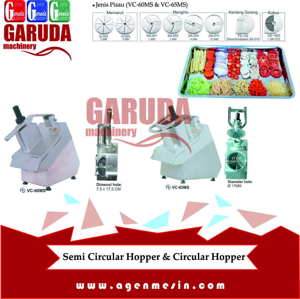 Agen Mesin Garuda Machinery : Mesin Memotong, Mengiris dan Memarut ...