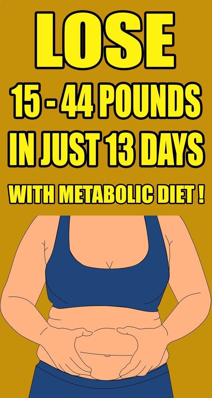 Metabolic Diet Lasts 13 Days, You Will Lose 15 To 44 Pounds - Healthy Lifestyle