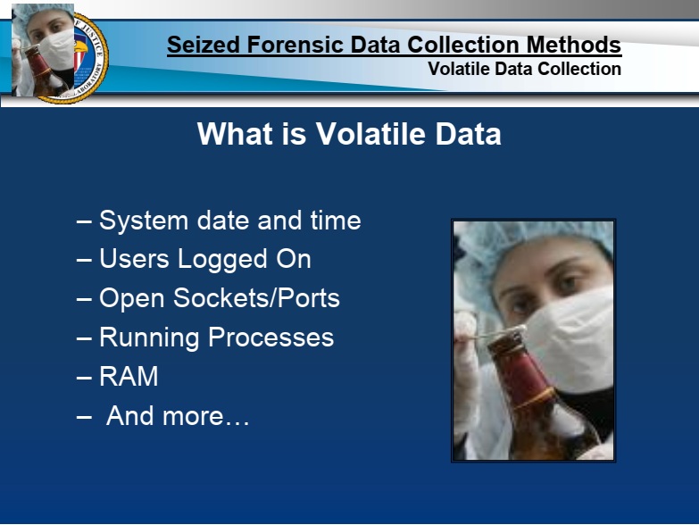 Digital Forensics Examiner: DIGITAL FORENSICS:Data Collection