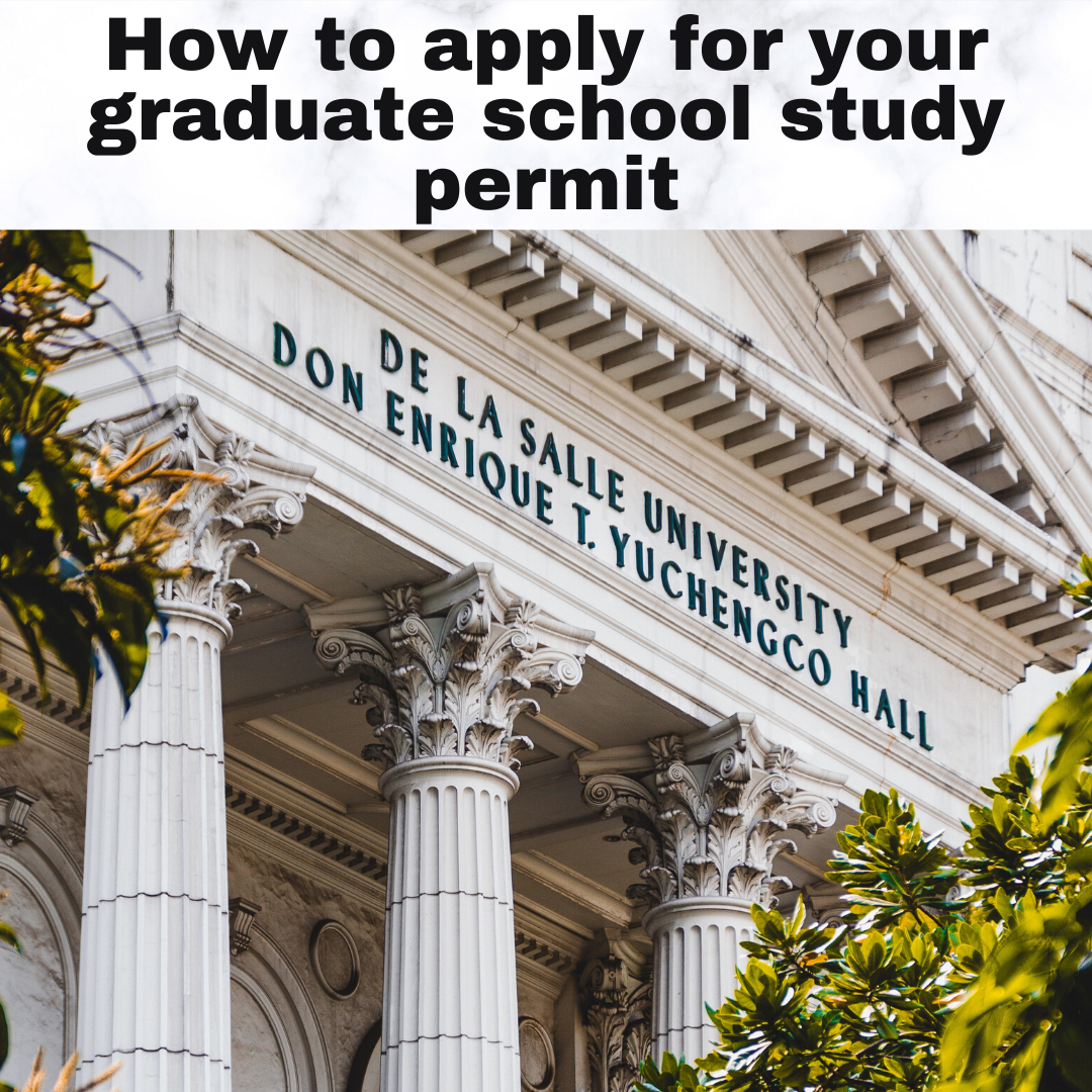 Jumoke Odepe Writes: How to apply for graduate school study permit