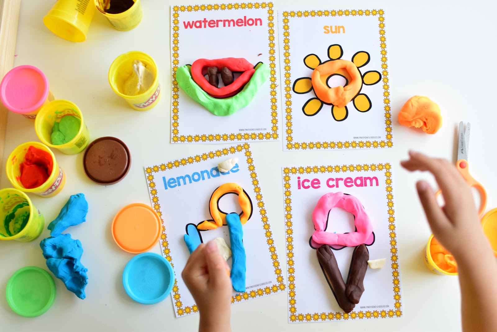 Summer Preschool and Kindergarten Math and Literacy Centers | The Pinay ...