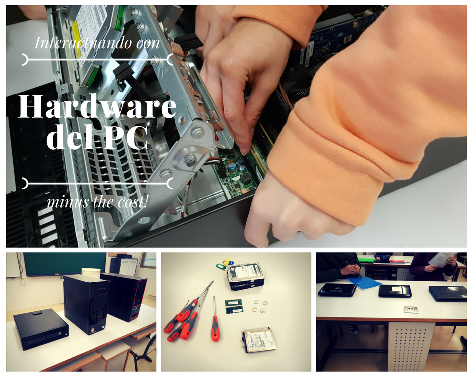 TECNOENSEÑANDO: Una Clase Interactiva con Elementos del Hardware