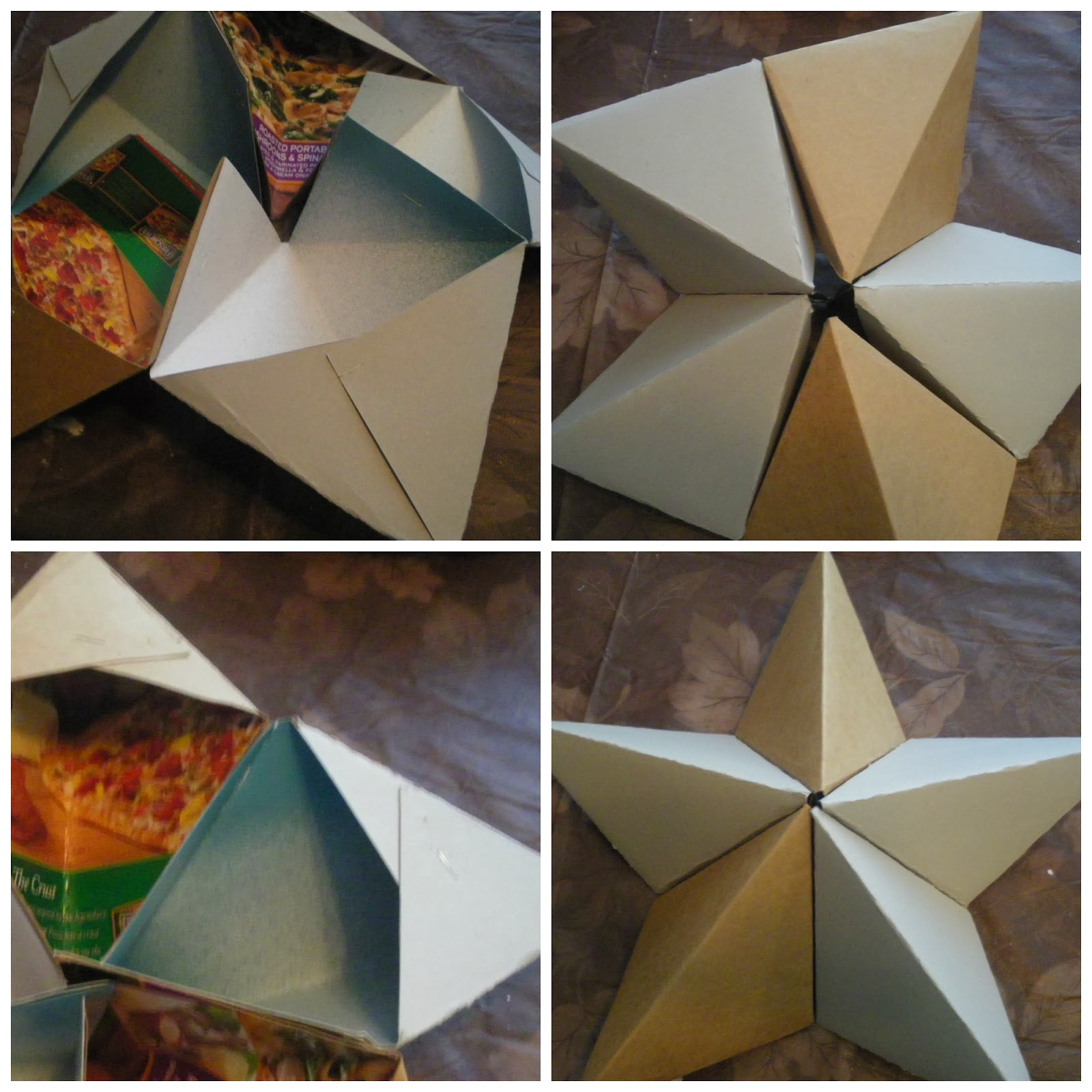 Cardboard Barn Star