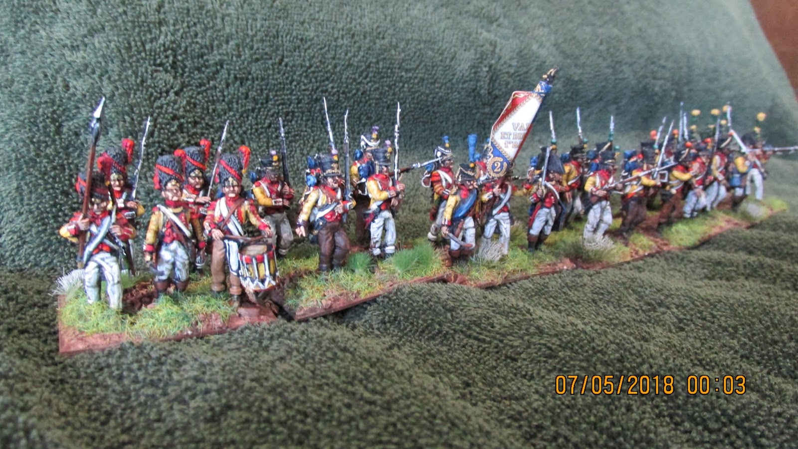 Winser's Wargaming Page: Neuchatel Regiment is Finished
