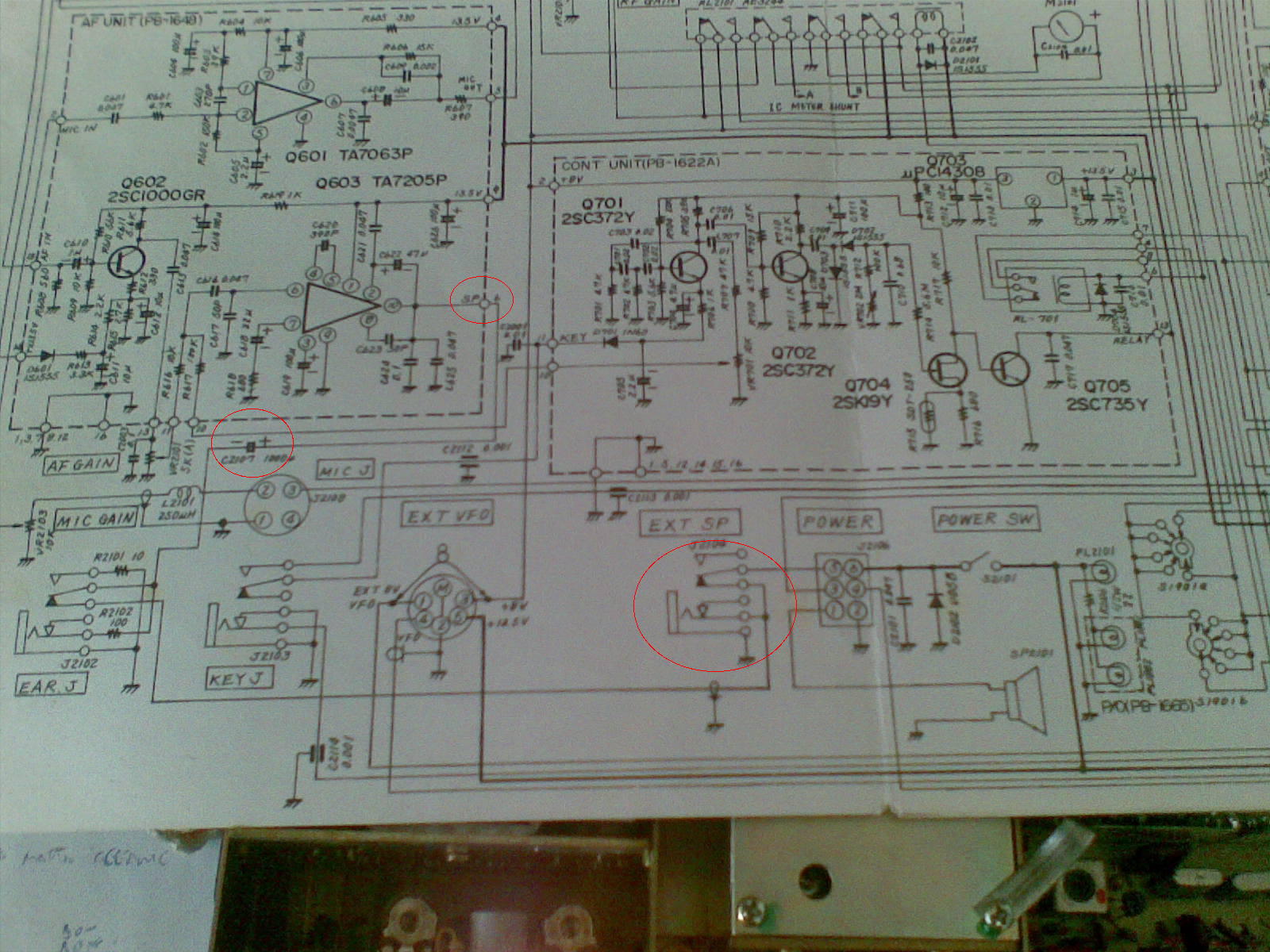 The "Speaky" HF SSB transceiver and other homebrew projects: Repairs