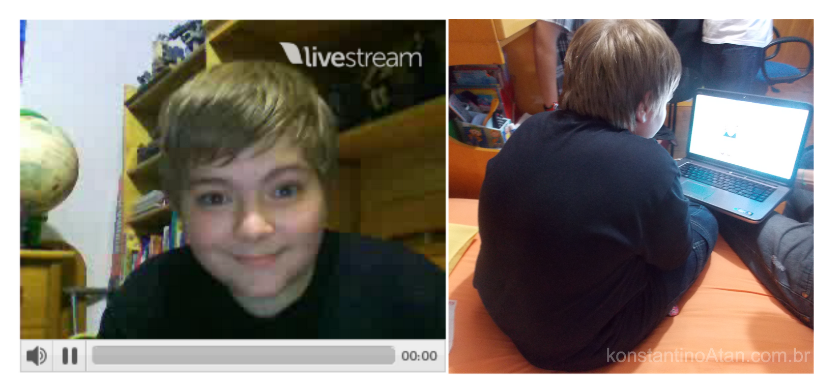FCO Konstantino Atan: Konstantino fez sua primeira TwitCam