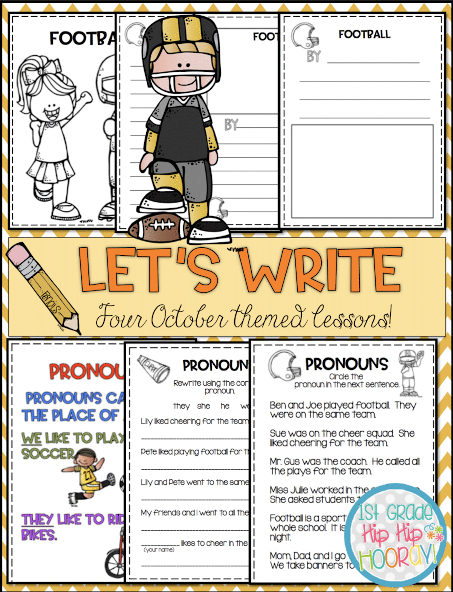 1st Grade Hip Hip Hooray!: October Writing...So many choices!!