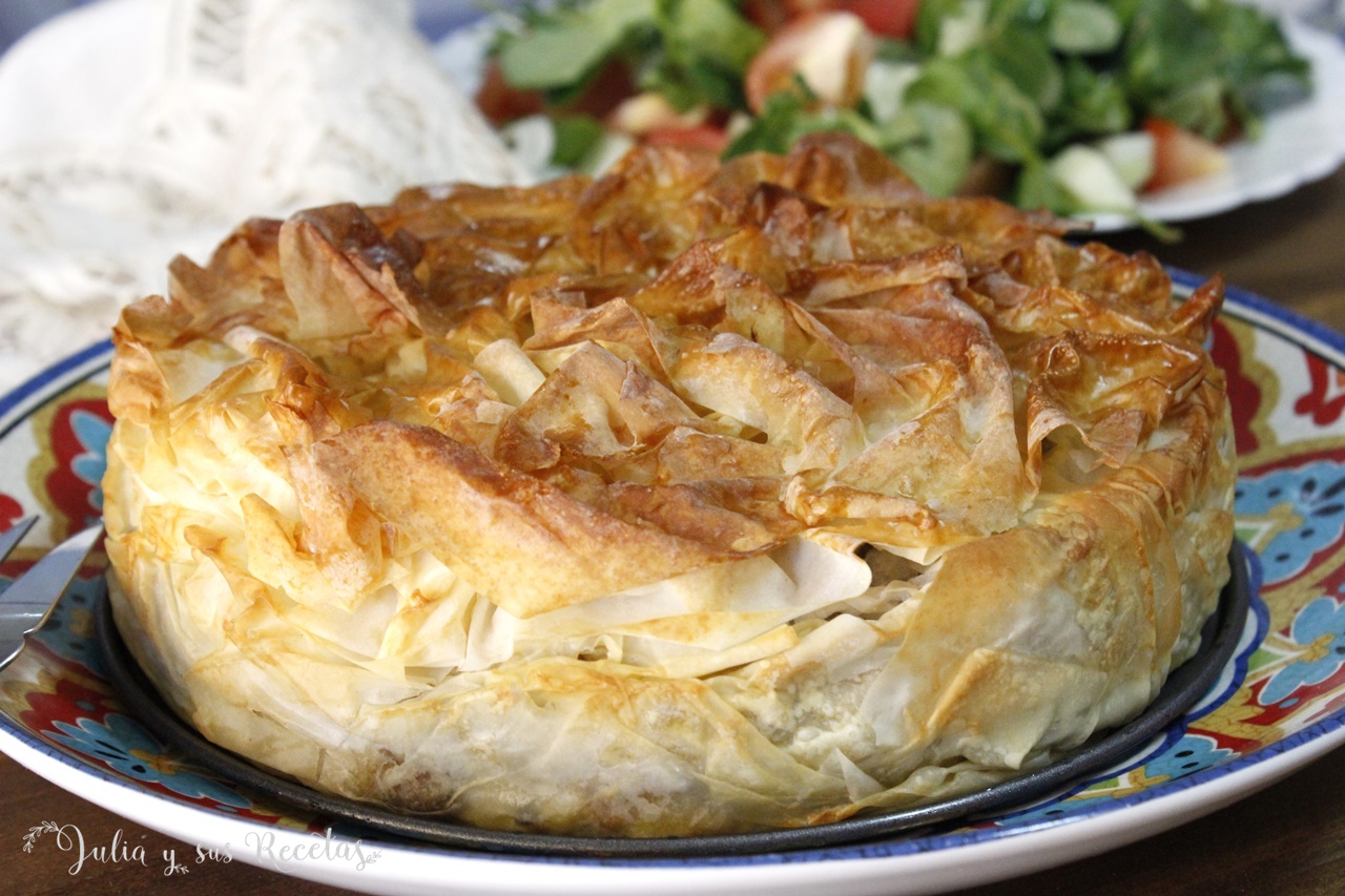 JULIA Y SUS RECETAS: Pastela moruna de pollo