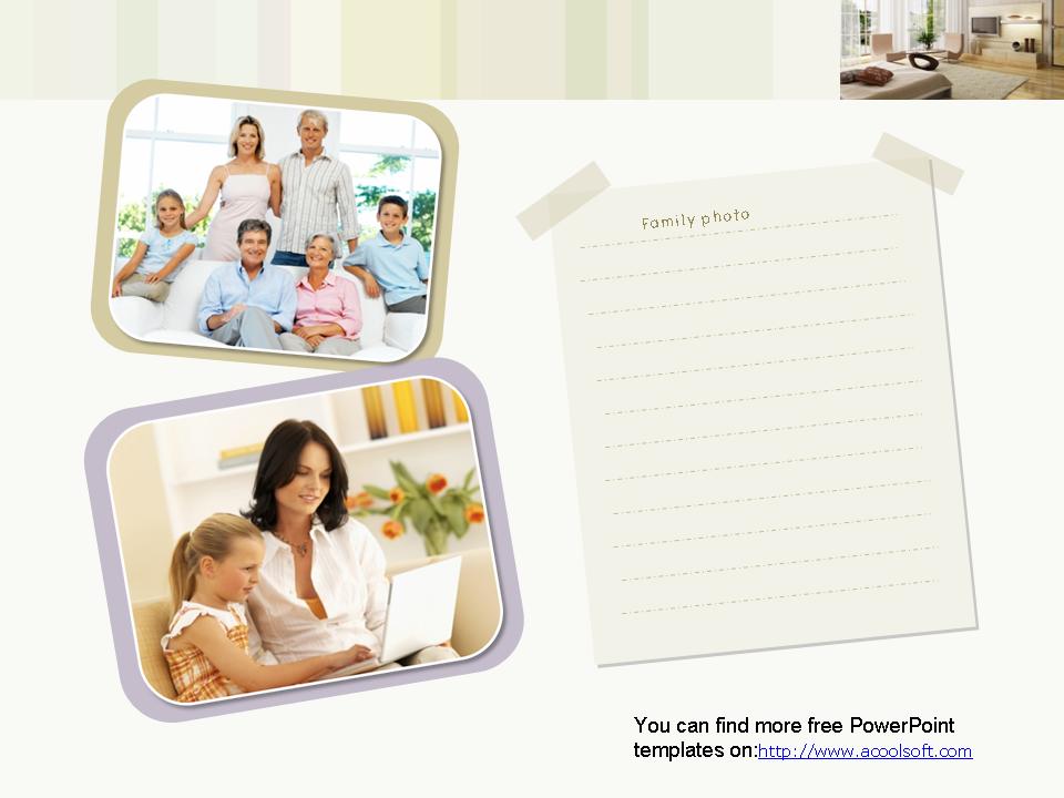 Family PowerPoint template 7