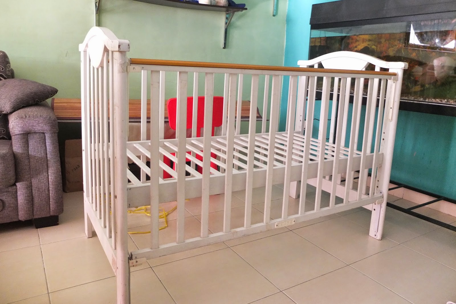 BaBY BuNDLeS: Baby Cot / Katil Baby (Putih - 18)