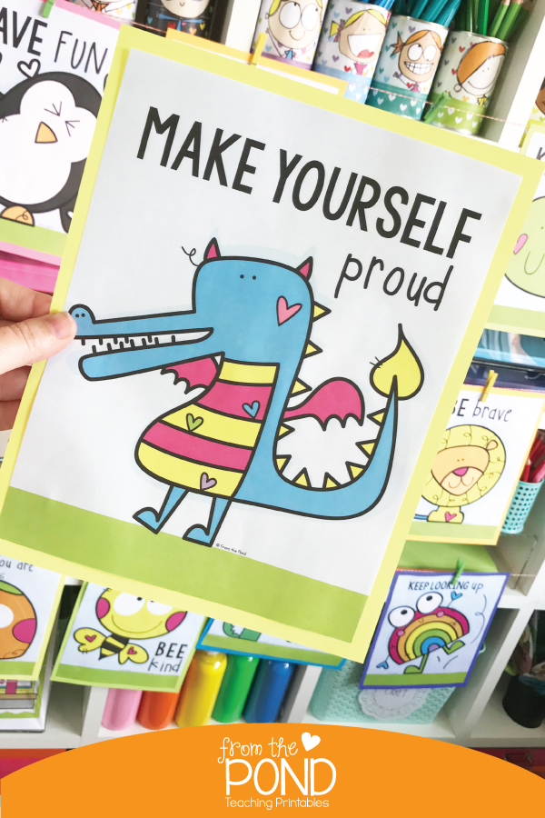 Cute Classroom Posters Set 3 | From the Pond