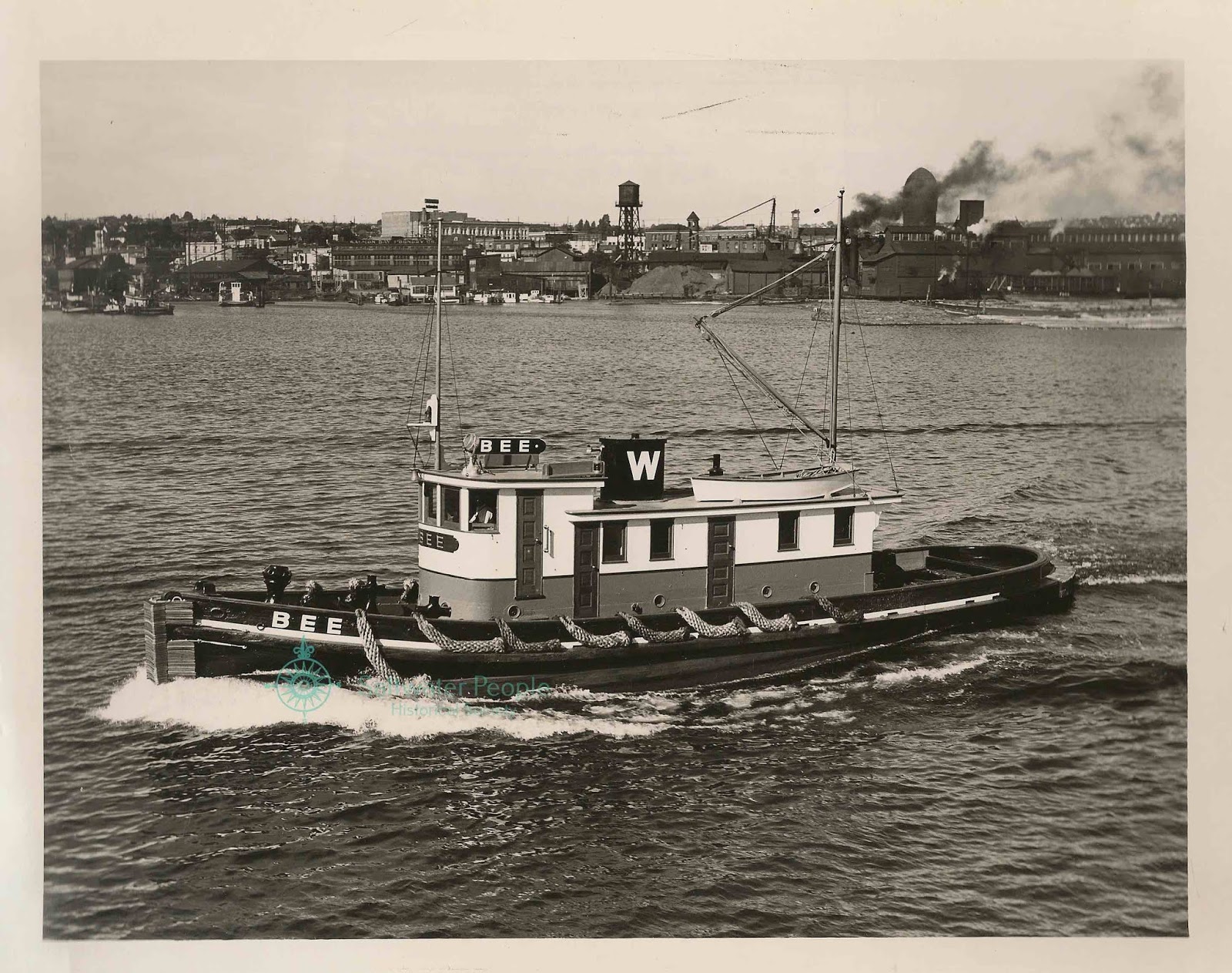 Saltwater People Log: TUG RACING 1951
