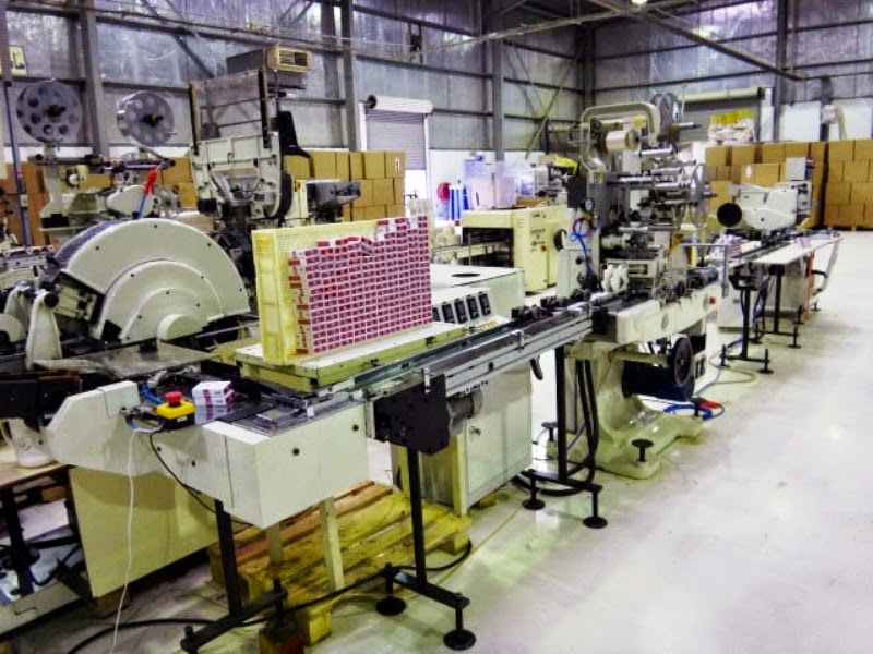 Orchid's Tobacco Machinery: HLP 180's, Complete Packing Line with ...