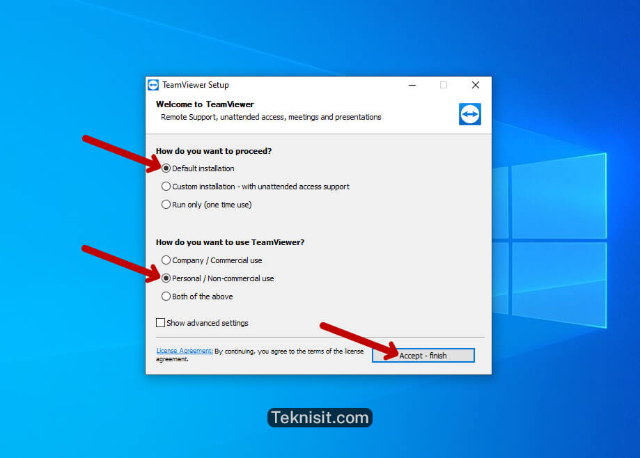 Teamviewer install windows - tapeter