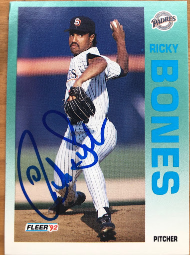 Collecting Cards (Again): Ricky Bones TTM Success