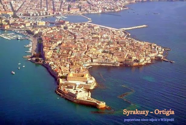 Sizilien Syrakus Ortigia Sicily Map