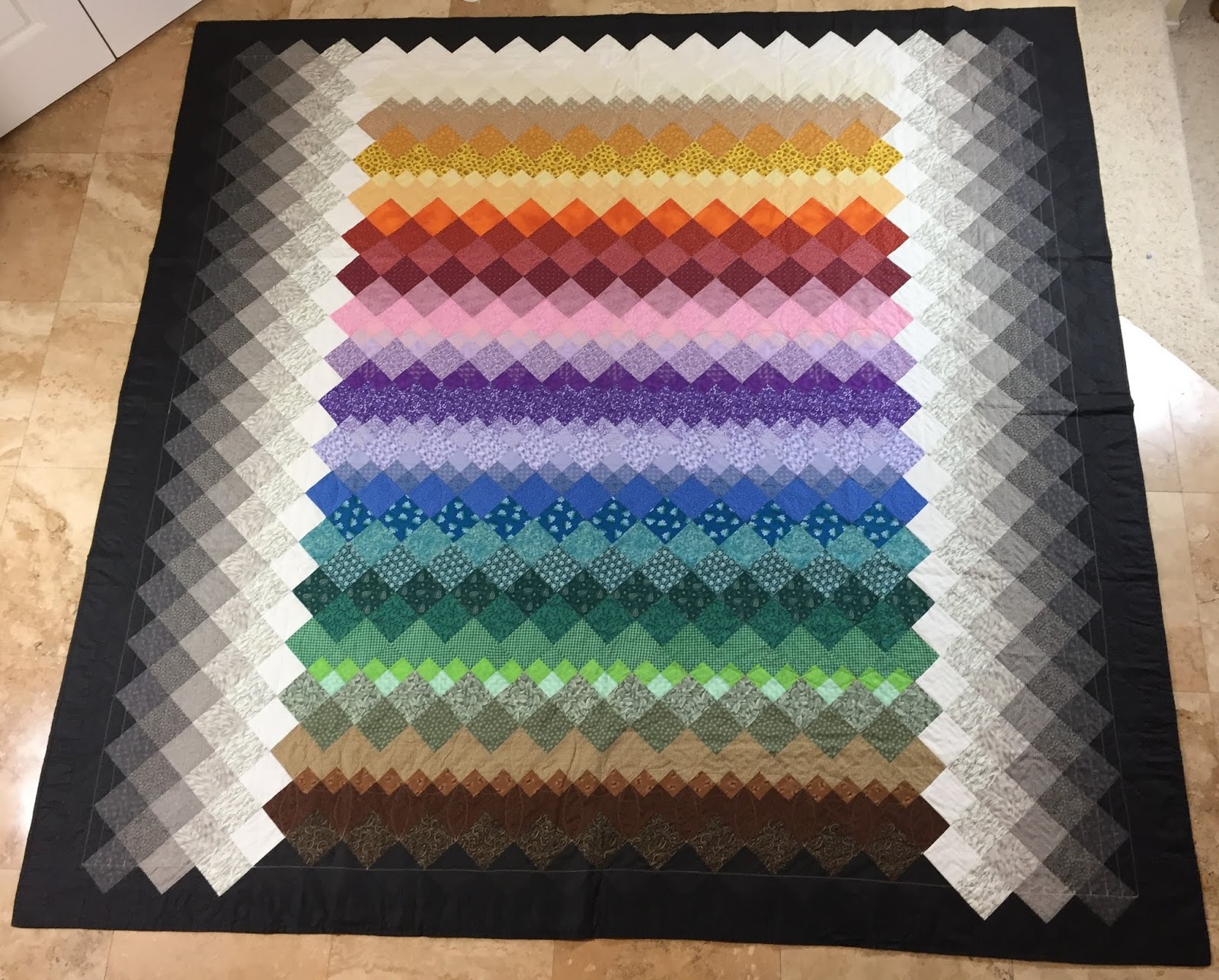 Linen Closet: Bi-Coastal Quilt of Color