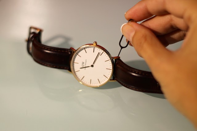 DIY: Scarf watch - SUGAR LANE