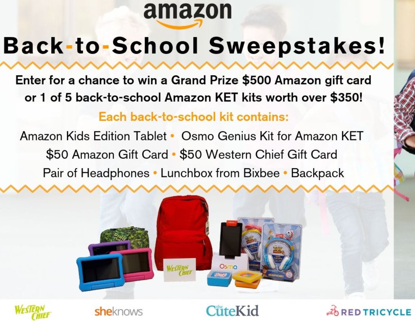 Red Tricycle Back-to-School Prize Pack Giveaway - 6 Winners Win a Prize ...