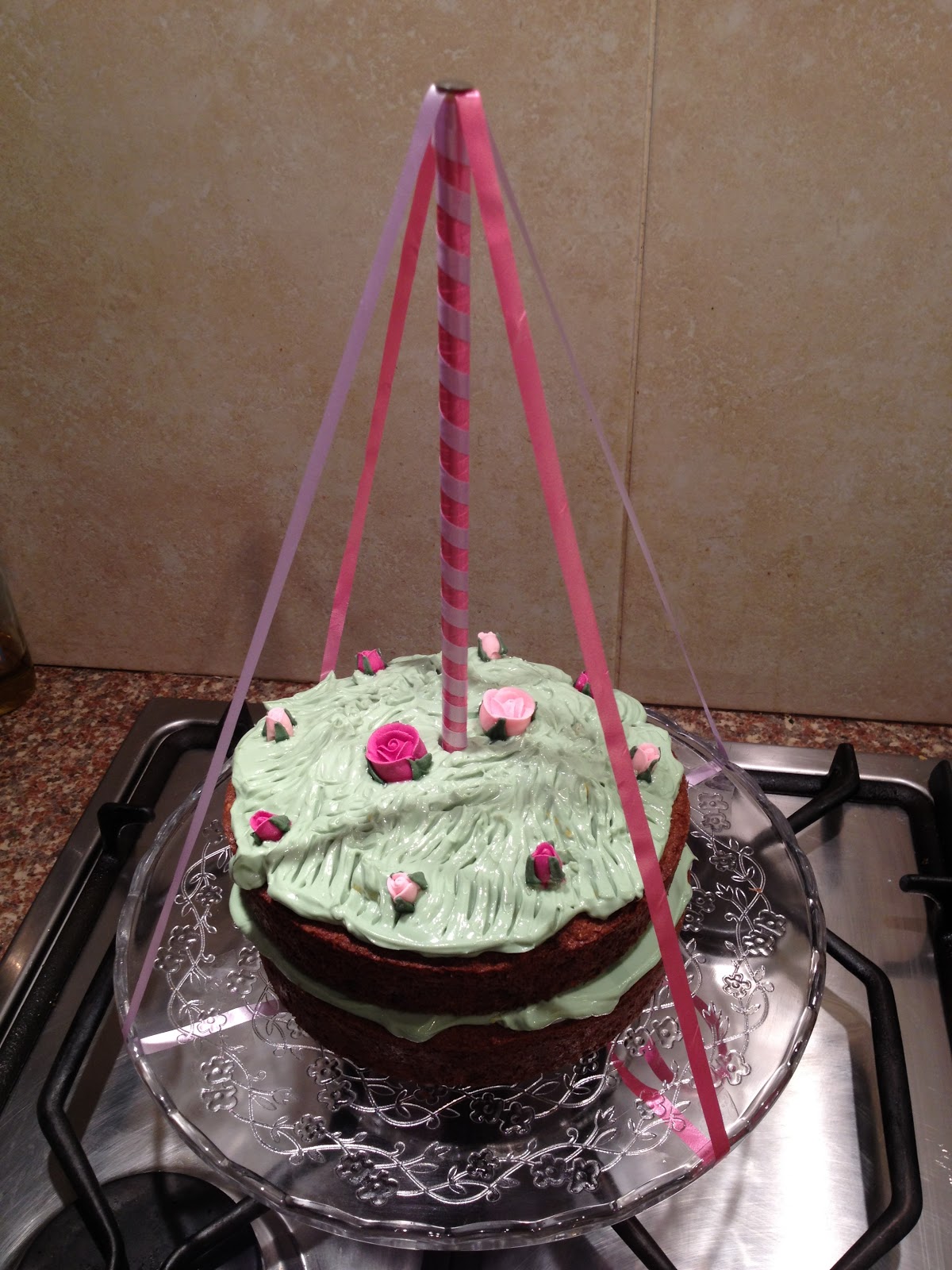 Mrs Bishop's Bakes and Banter: Clandestine Cake Club - May Day theme
