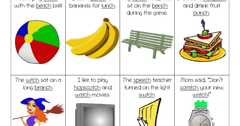 Ms. Lane's SLP Materials: Articulation: "Ch" in Sentences Flash Cards