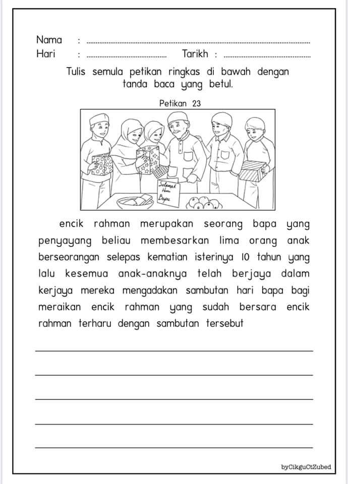 Download / Muat Turun Modul Petikan Ringkas ( Tulisan dan Tanda Baca ...